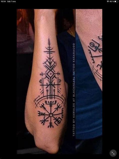 Pin De Dani Elrodyl En Tattoos Tatuaje De Símbolos Vikingos Tatuajes