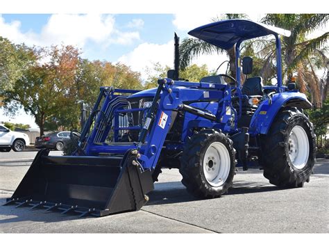 Lovol 60hp 4wd Tractor With 4in1 Bucket 800kg Front Loader Lift