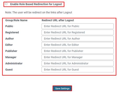 How To Setup Role Based Redirection Login And Logout Redirection