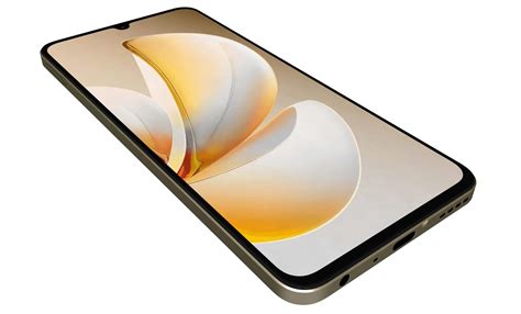 Realme Narzo 80 Lite Gold 3d Model By Rever Art