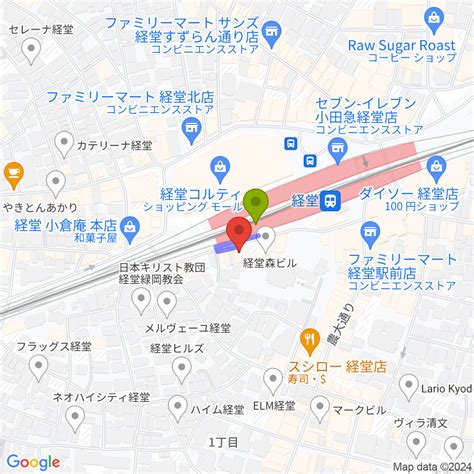 経堂crazy Loveの最寄駅経堂駅からの徒歩ルート（約1分） Mdata