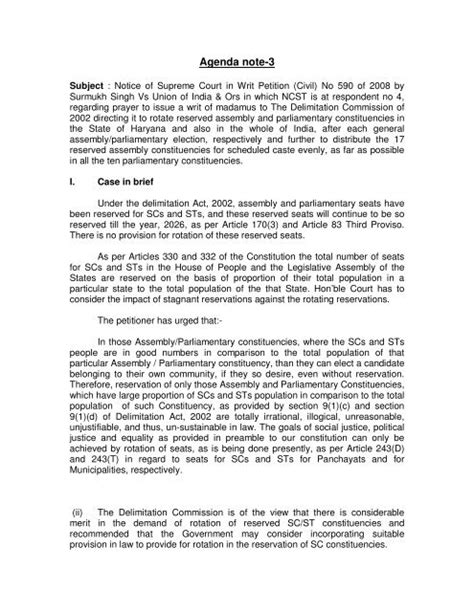 Iv National Commission For Scheduled Tribes Ncst