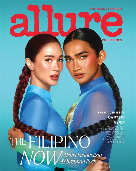 Two Beauty Icons In One Cover Actress Model Heart Evangelista And Fil Am