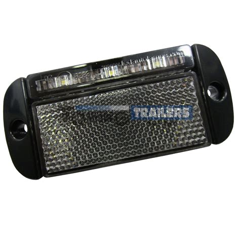 LED Autolamps 44WME White Front Low Profile Trailer Marker Light