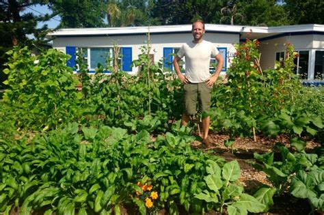 Interview Activist Lives Off Food That He Grows Or Forages For An