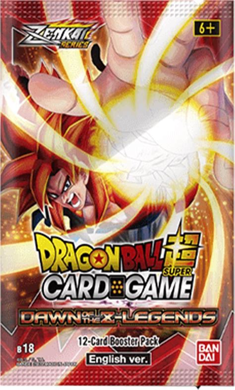Dawn Of The Z Legends Booster Pack Dawn Of The Z Legends Dragon