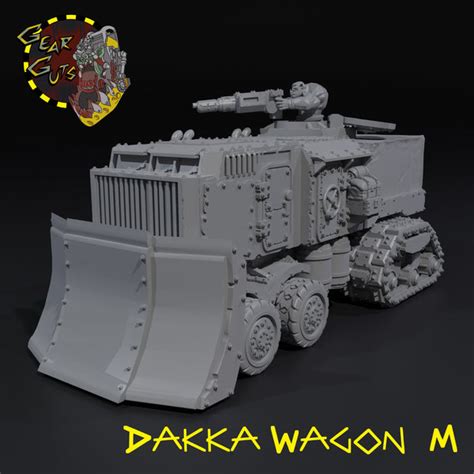 Dakka Wagon M Stl Download Gear Guts Mek Shop