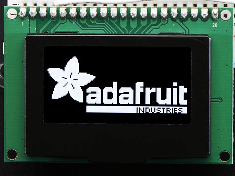 Monochrome 1 54 128x64 OLED Graphic Display Module Kit ID 2720 34