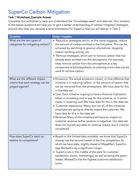 Bcg Task 1 Example Answer Pdf