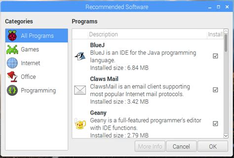 Recommended Software