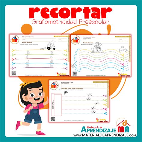 Actividades Preescolares Recortables Mi Libro De Recortable Pdf