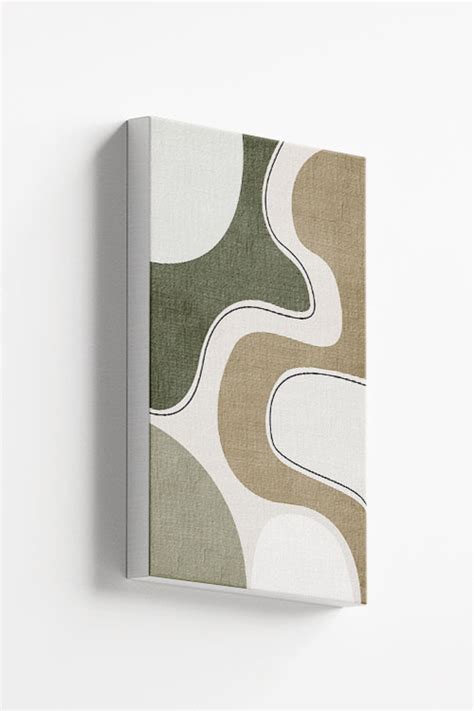 Graphical And Curvy Shape No5 Canvas Artdesign Graphical And Curvy Shape No5 Canvas Artdesign