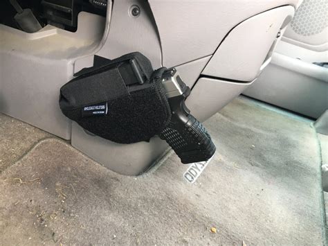 Gun Holster Vehicle Car Truck Ambidextrous Handgun Pistol Conceal W Mag