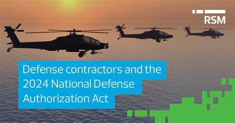 What The 2024 National Defense Authorization Act Means For Defense
