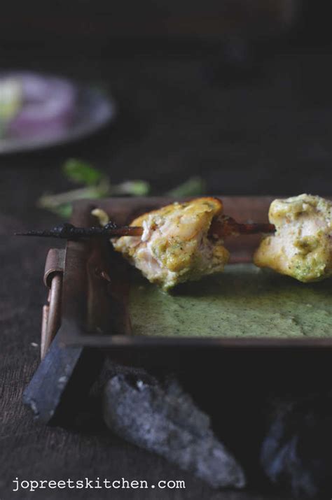 Murgh Malai Kabab Creamy Chicken Kabab Jopreetskitchen