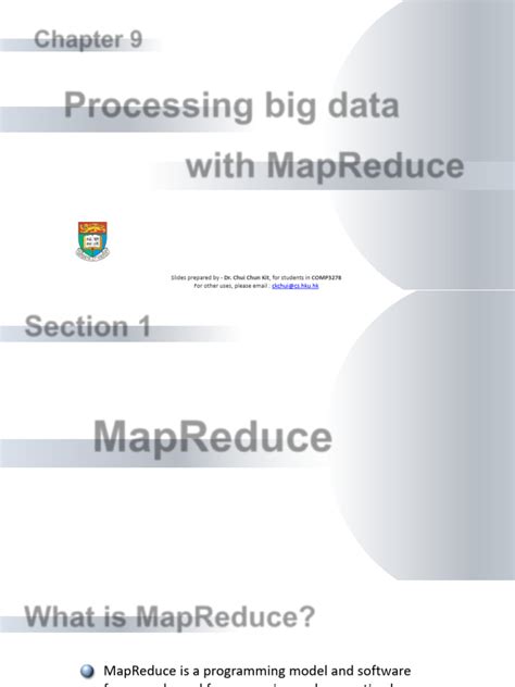 Chapter 9 Processing Big Data With Mapreduce Pdf Apache Hadoop