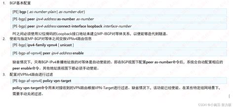 MPLS VPN原理与配置 CSDN博客