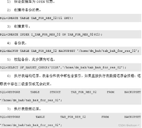 Dm数据库备份与恢复实战指南 Csdn博客