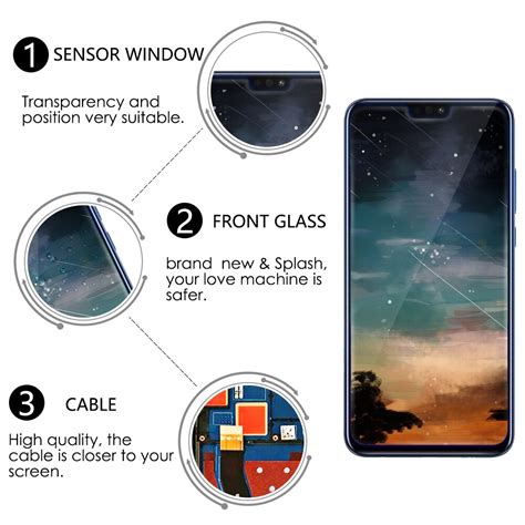 Original 6 5 For HUAWEI Honor 8X LCD Display Touch Screen With Frame