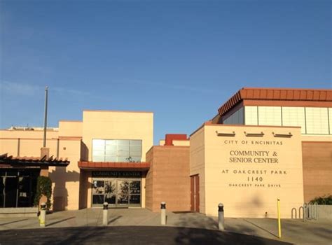 City Of Encinitas Community And Senior Center Updated July 2026 1140
