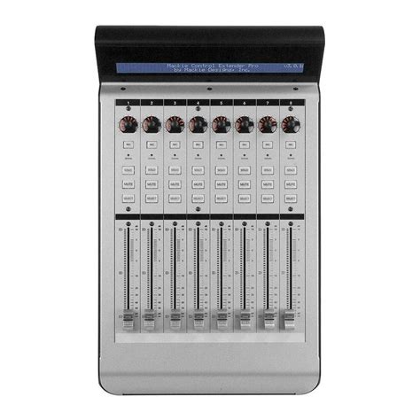Mackie MCU XT Pro MIDI Control Surface Extension ProSoundGear
