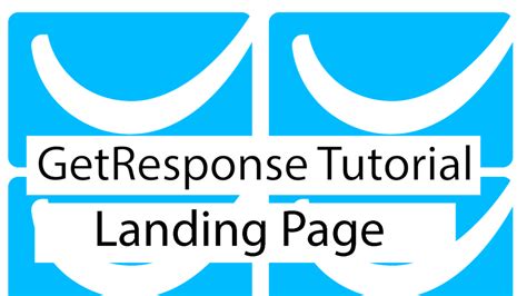 Getresponse Landing Page Tutorial Getresponse Tutorial PDF Bizanosa