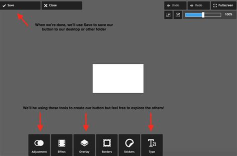How To Create Canvas Buttons Using Pixlr Wpi Atc Ttl