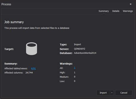 ApexSQL Pump Screen Shot Tour