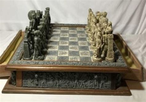 Collectible Chess Set Live And Online Auctions On