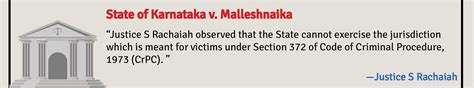 State Cannot Invoke Section 372 Of Crpc