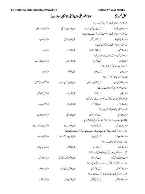 Ch 9 Molana Zaffar Ali Khan Pdf