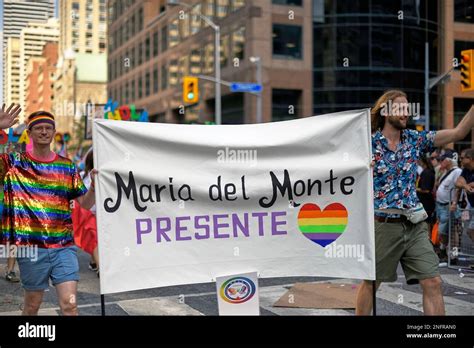 Toronto Ontario Canada June 26th 2022 Maria Del Monte Employee