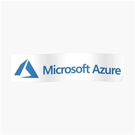 Microsoft Azure Posters Redbubble