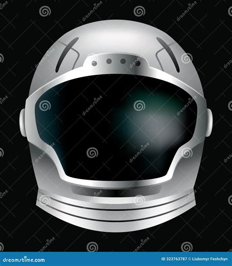 Astronaut Helmet Realistic Cosmonaut Mask With Glass For Space