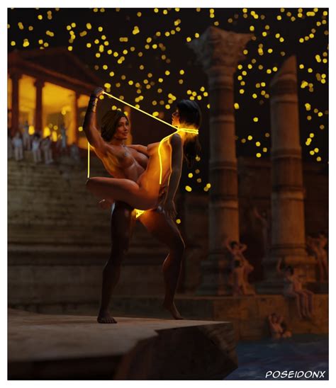 Rule 34 2girls 3d Amazon Crossover Dc Dc Comics Diana Prince Female Female Only Injustice 2