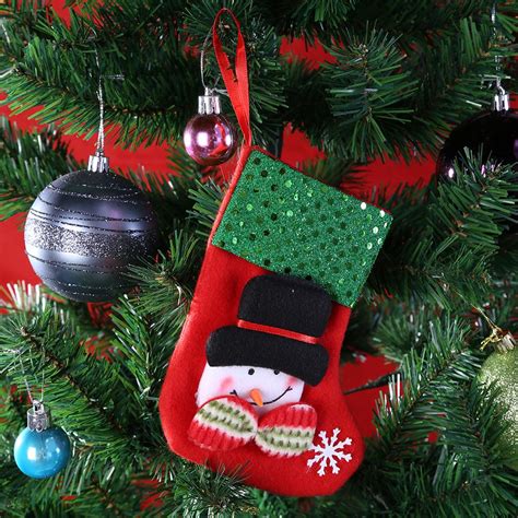 Calcetines De Navidad Bolsas De Dulces Adorno Pa Grandado