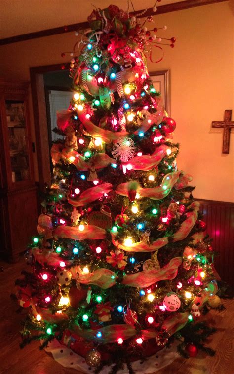 44 Awesome Christmas Tree Decorations With Mesh Decoration Love