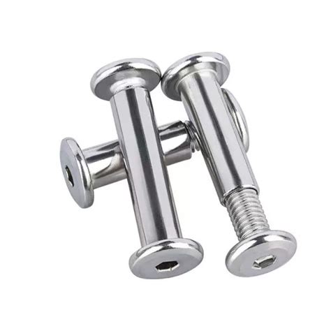 Flat Head Binding Barrels And Screws Post Male Female Screw Custom
