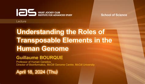 Ias School Of Science Joint Lecture Understanding The Roles Of