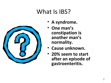 Irritable Bowel Syndrome Ppt