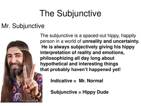 Ppt The Subjunctive Powerpoint Presentation Free Download Id3501771
