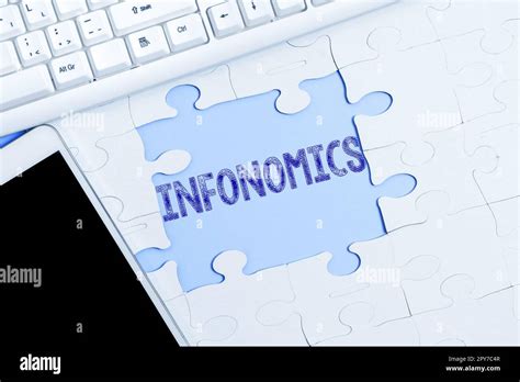 Handwriting Text Infonomics Business Approach Visual Image Used To Represent Information Or