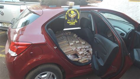 Traficante Abandona Carro 403 Quilos De Maconha Em Rodovia De MS