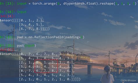 Pytorch Nnreflectionpad2d镜像填充 Csdn博客