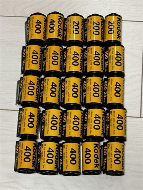 Kodak 使用済みパトローネ 25個 メルカリ