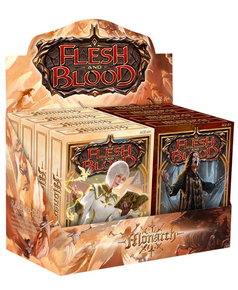 Flesh And Blood TCG Monarch Blitz Decks Full Display 9421905459396