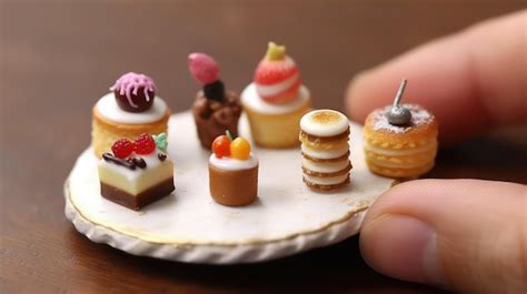 Premium Ai Image Dessert In Hand