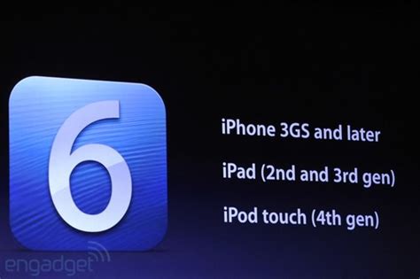 At A Glance What The Ios 6 Update Brings Into The Apple World Techerator