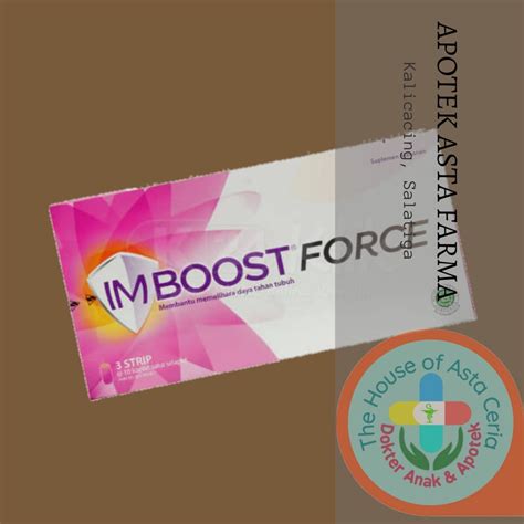 Jual Imboost Force Tablet Dewasa Untuk Menambah Daya Tahan Tubuh Shopee Indonesia