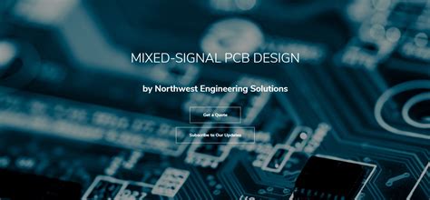 Mixed Signal PCB Design In Portland OR Northwest Engineering Solutions